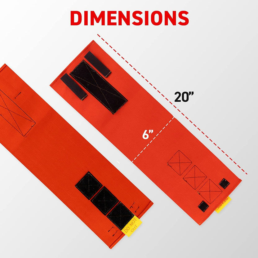 Zap Straps / Quick Straps / Fracture Straps (Set of 2) – 72hours.ca