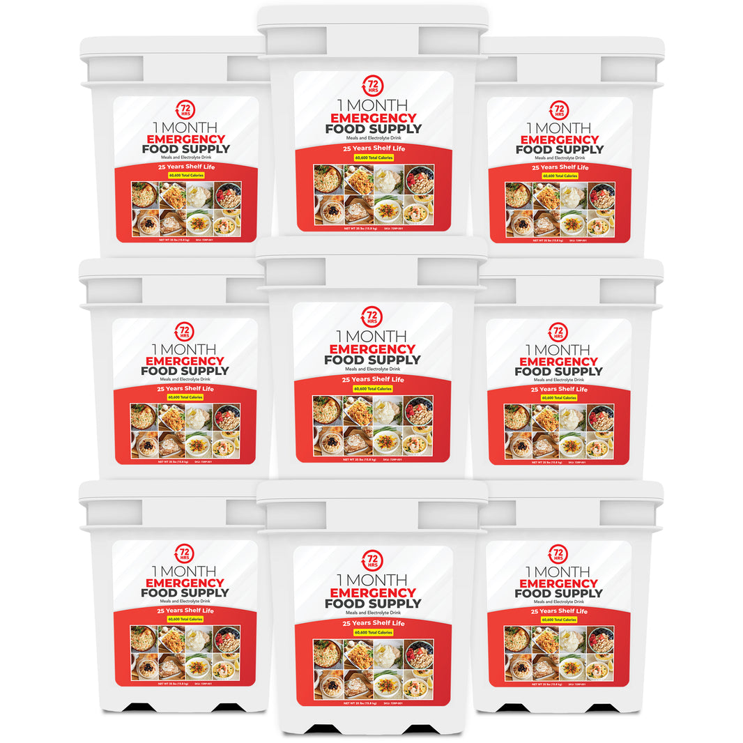 72HRS 3 Day (72 Hours) 2,067 Calories Per Day Emergency Food Supply Su ...